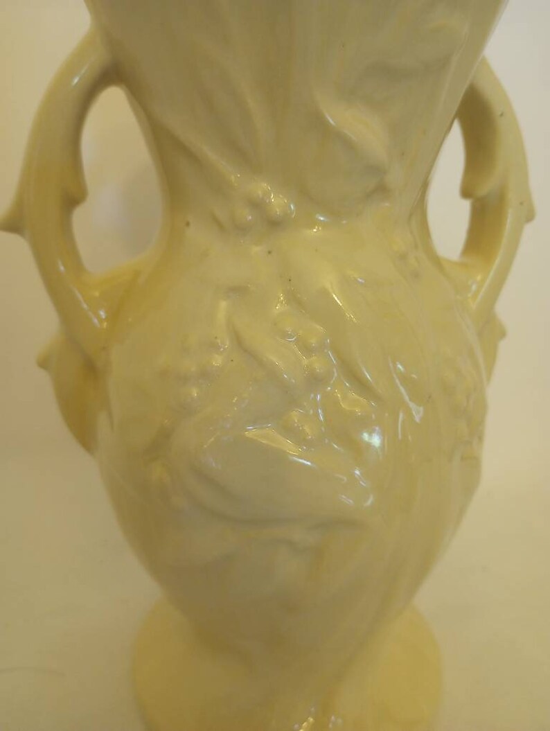Vintage 1940's Mccoy Bird of Paradise Double Handle Vase - Etsy