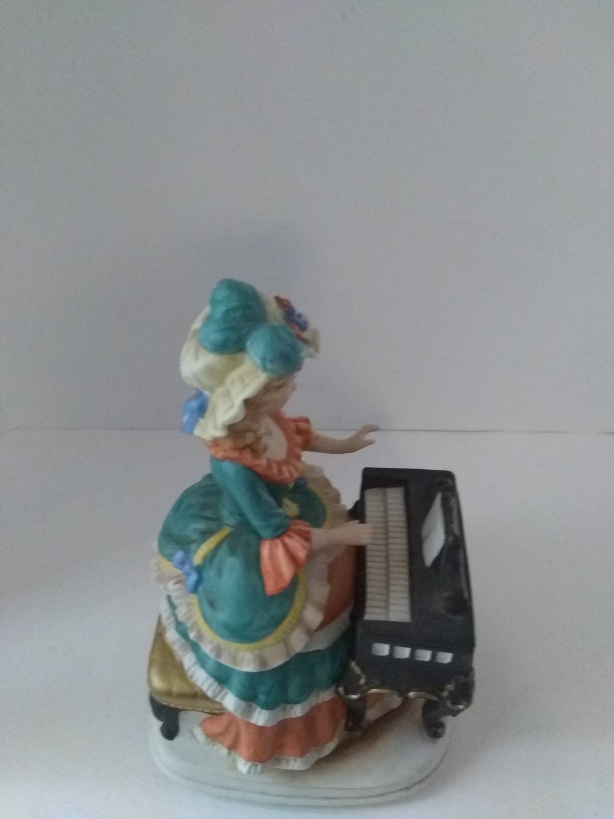Madame Harpsichord Melody In Motion Musical Figurine 1987 Art ...