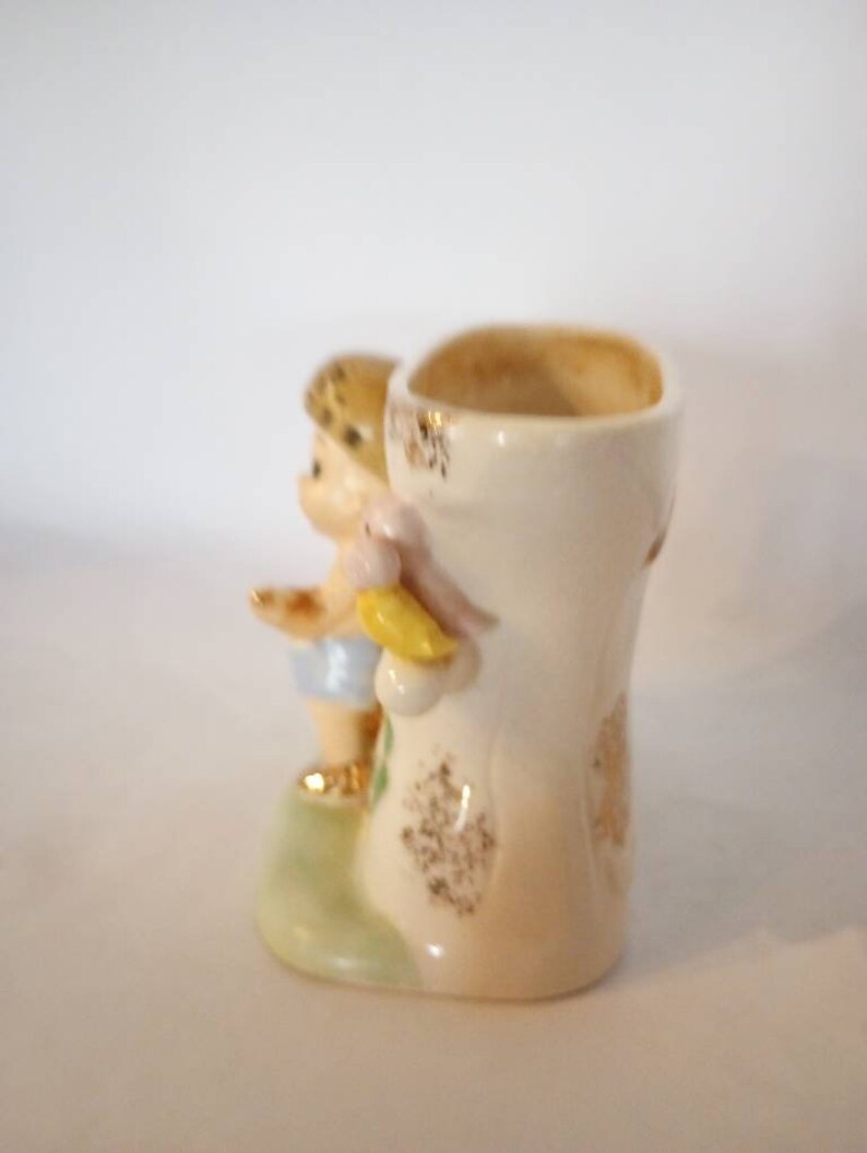 Vintage Napco Planter Davy Crockett Baby Boy Ceramic Nursery - Etsy