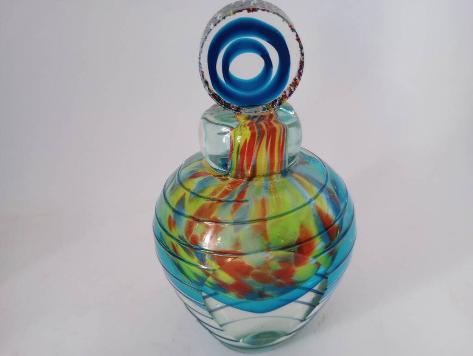 Vintage 1990s Formia Murano Handmade Blown Murano Glass Post Modern ...
