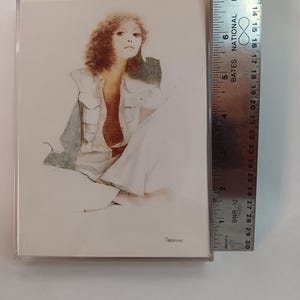 Christine Rosamond Art Framed Prints Retro 70's Vintage 5 X 7 Set of 4 ...