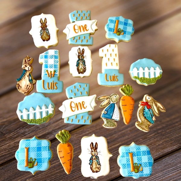 Peter Rabbit Cookies - Etsy