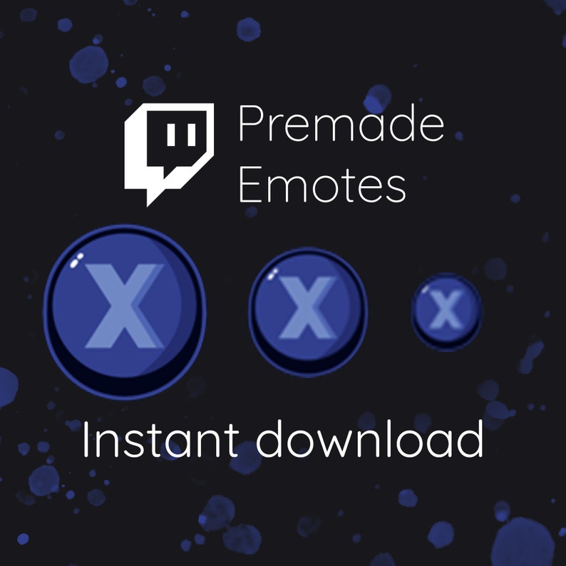 Premade Text Twitch Emote X Doubt Meme X Letter | Etsy