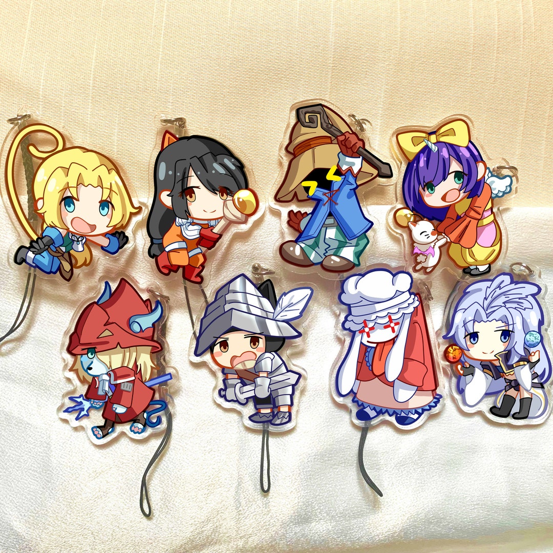 Final Fantasy IX Acrylic Keychains double Sided - Etsy