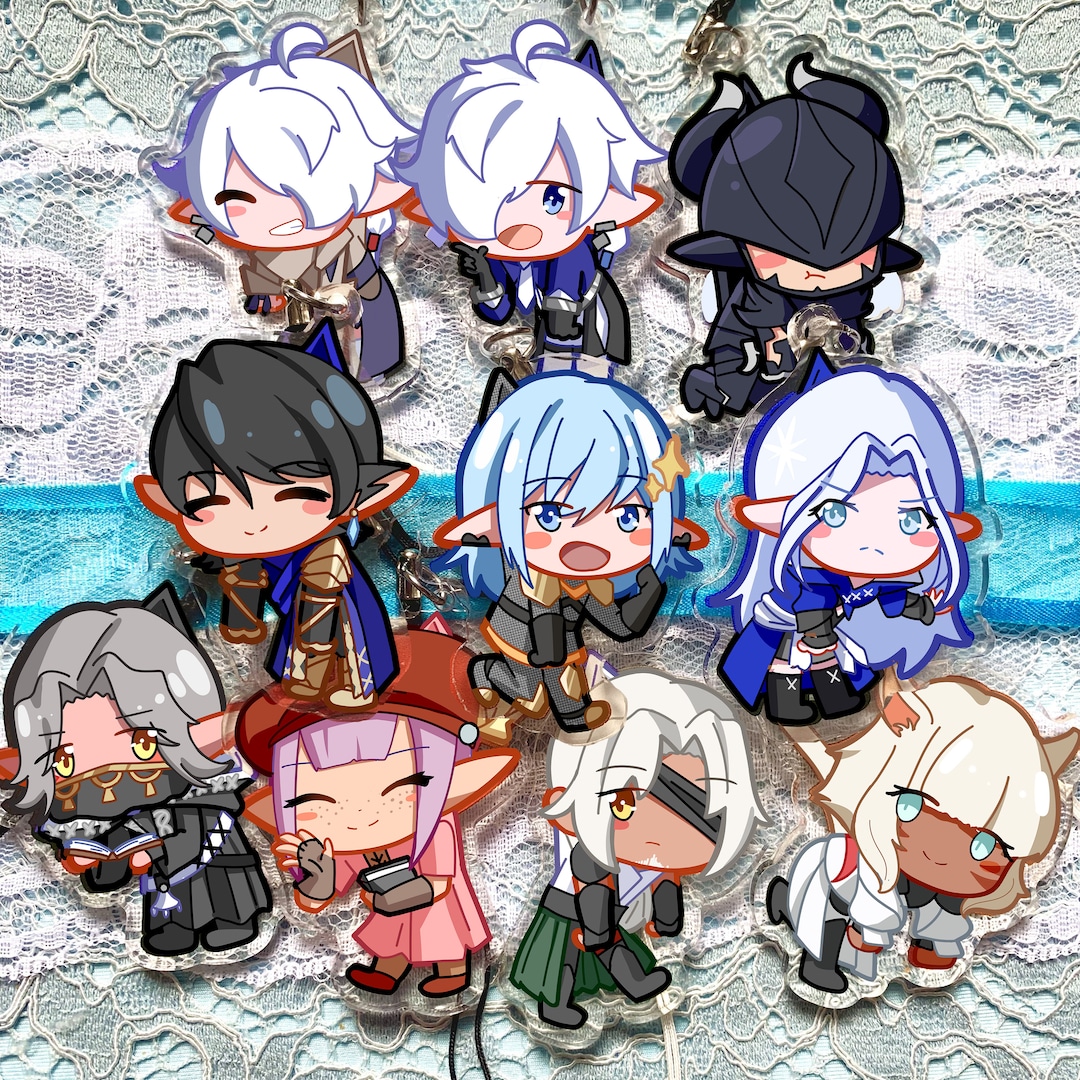 FFXIV Keychain (heavensward) - Etsy