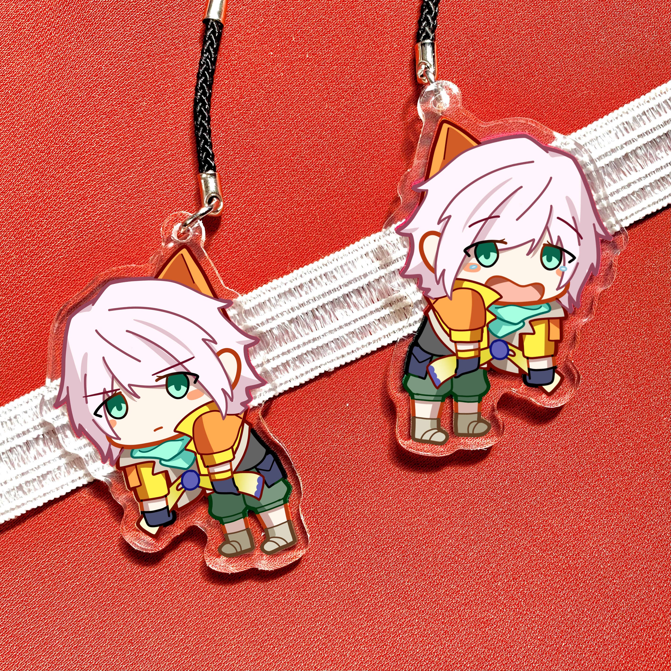 Final Fantasy XIII Hanging Charms (double Sided!) - Etsy
