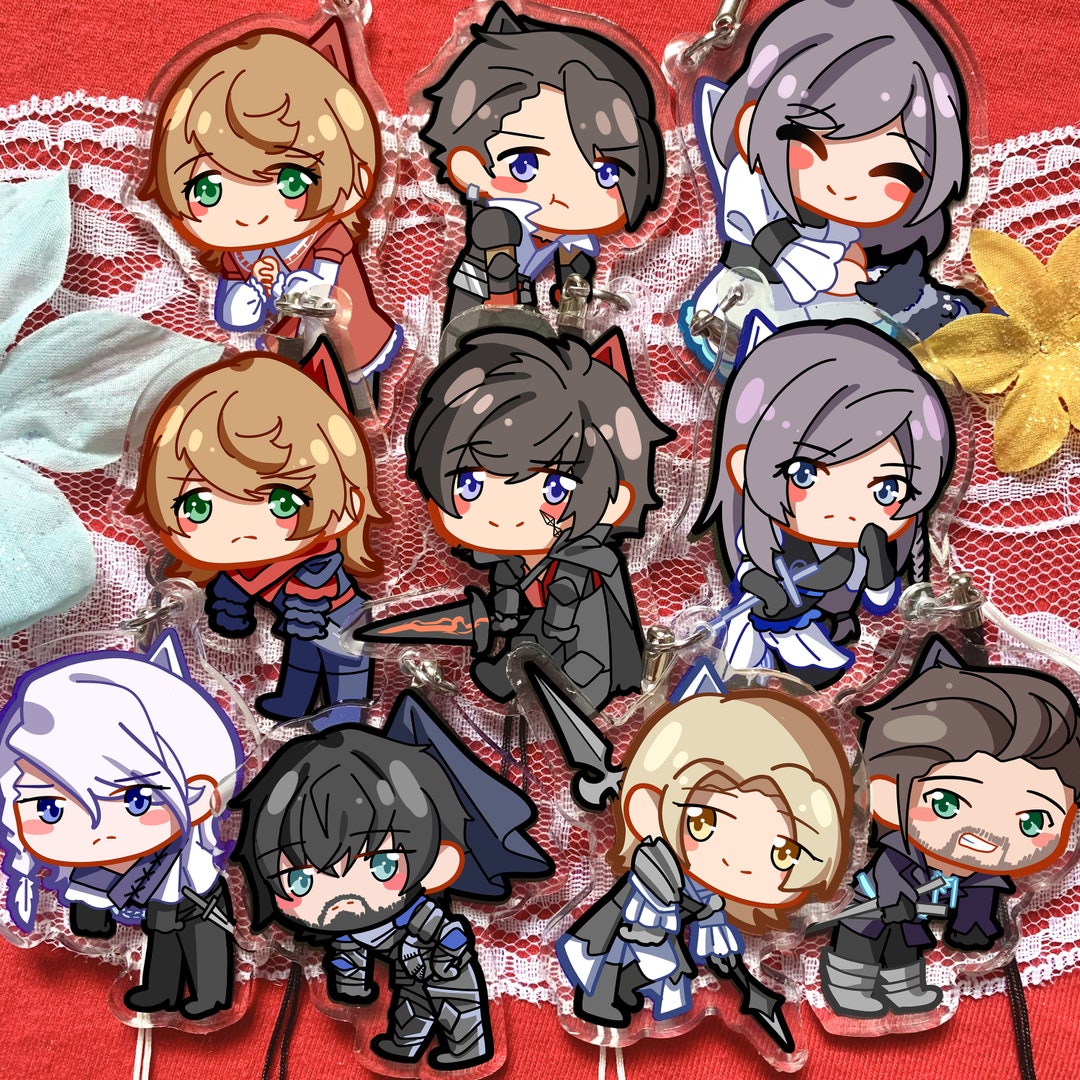 Final Fantasy XVI Acrylic Keychains (double Sided) - Etsy
