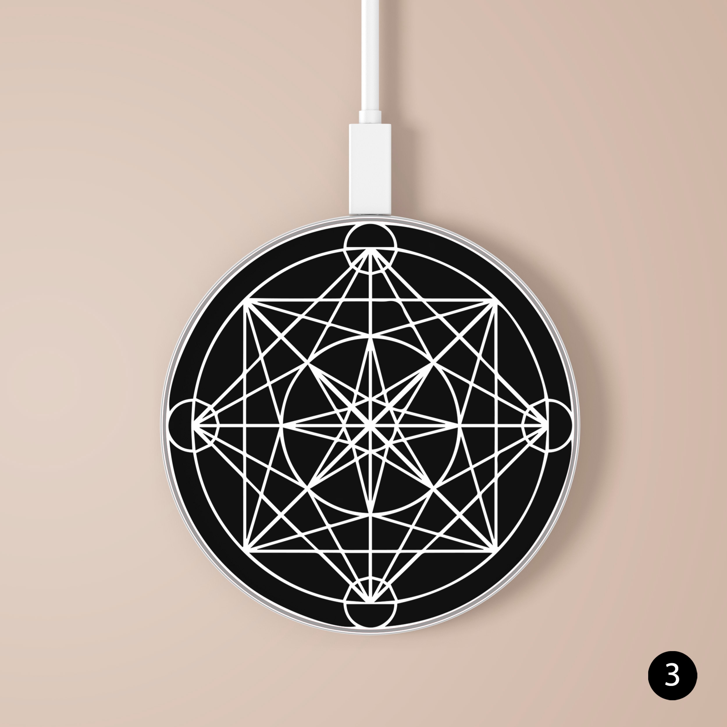 Magic Array Wireless Charger Spell Circle Charging Pad Compatible With ...