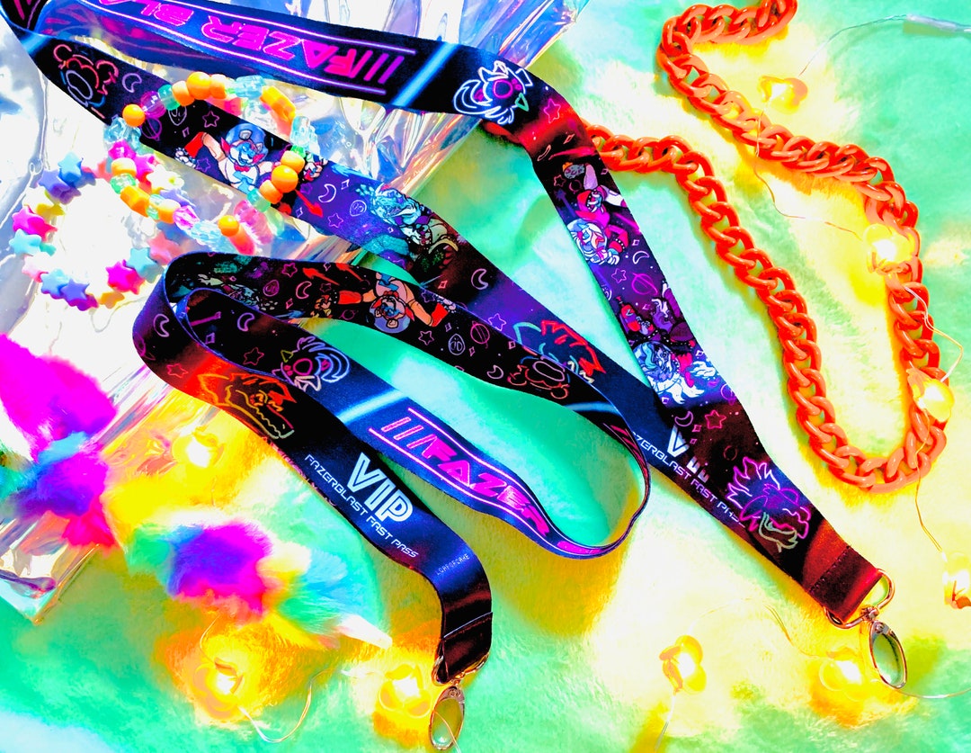 Fazerblast Lanyard , Gator Golf Lanyard FNAF SB - Etsy