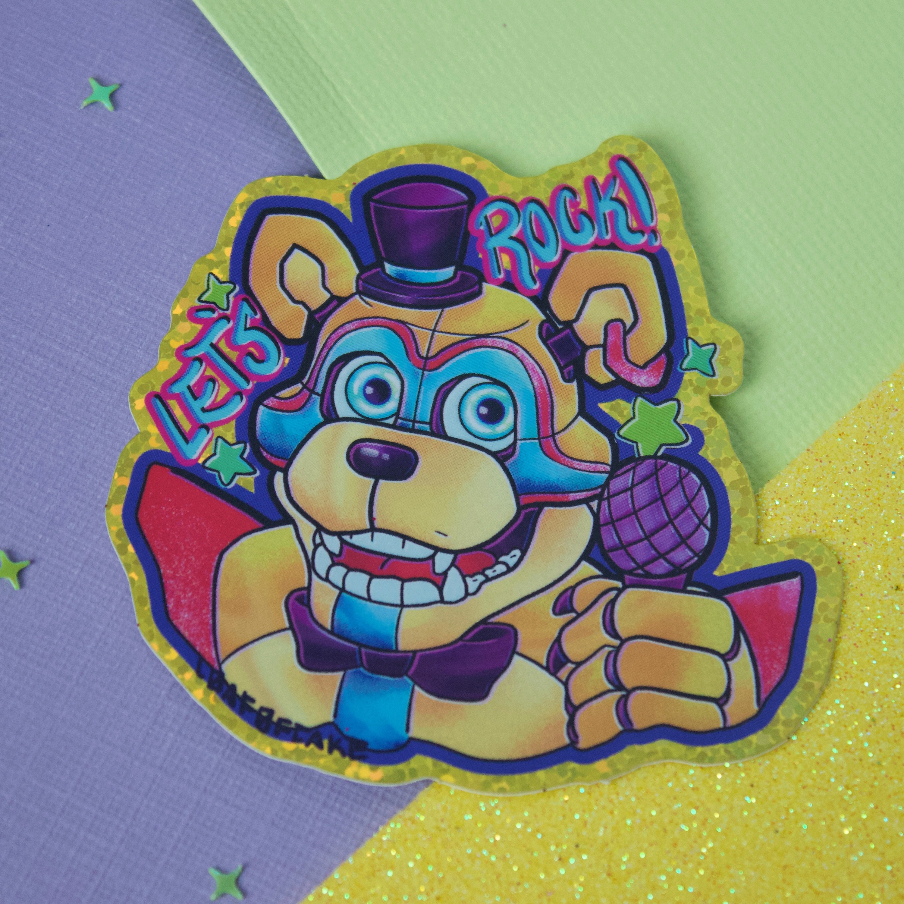 FNAF SECURITY BREACH Glamrock Freddy, Monty, Roxanne, and Glamrock ...