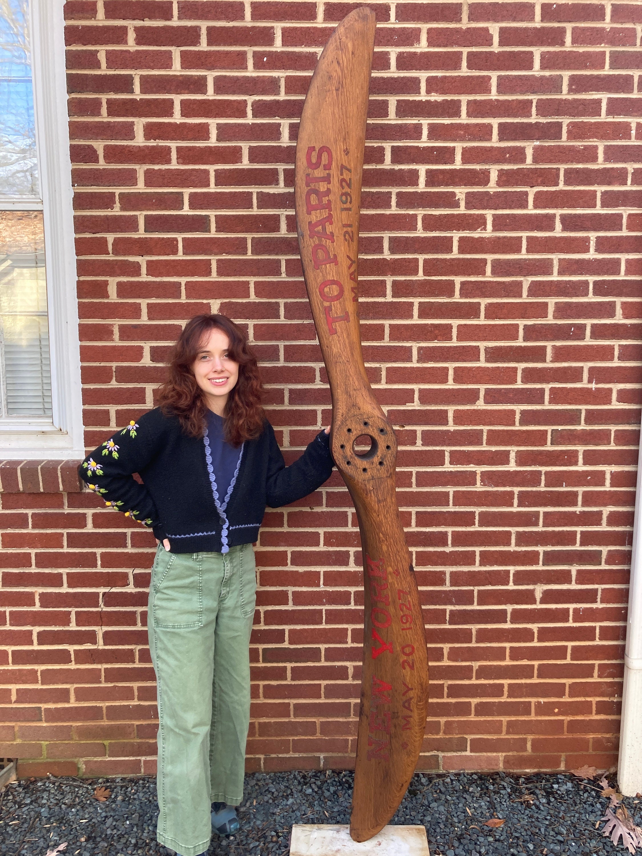 WWI Paragon Lindbergh 96 OX-5 Curtiss JN-4 jenny Original Scimitar Wood ...