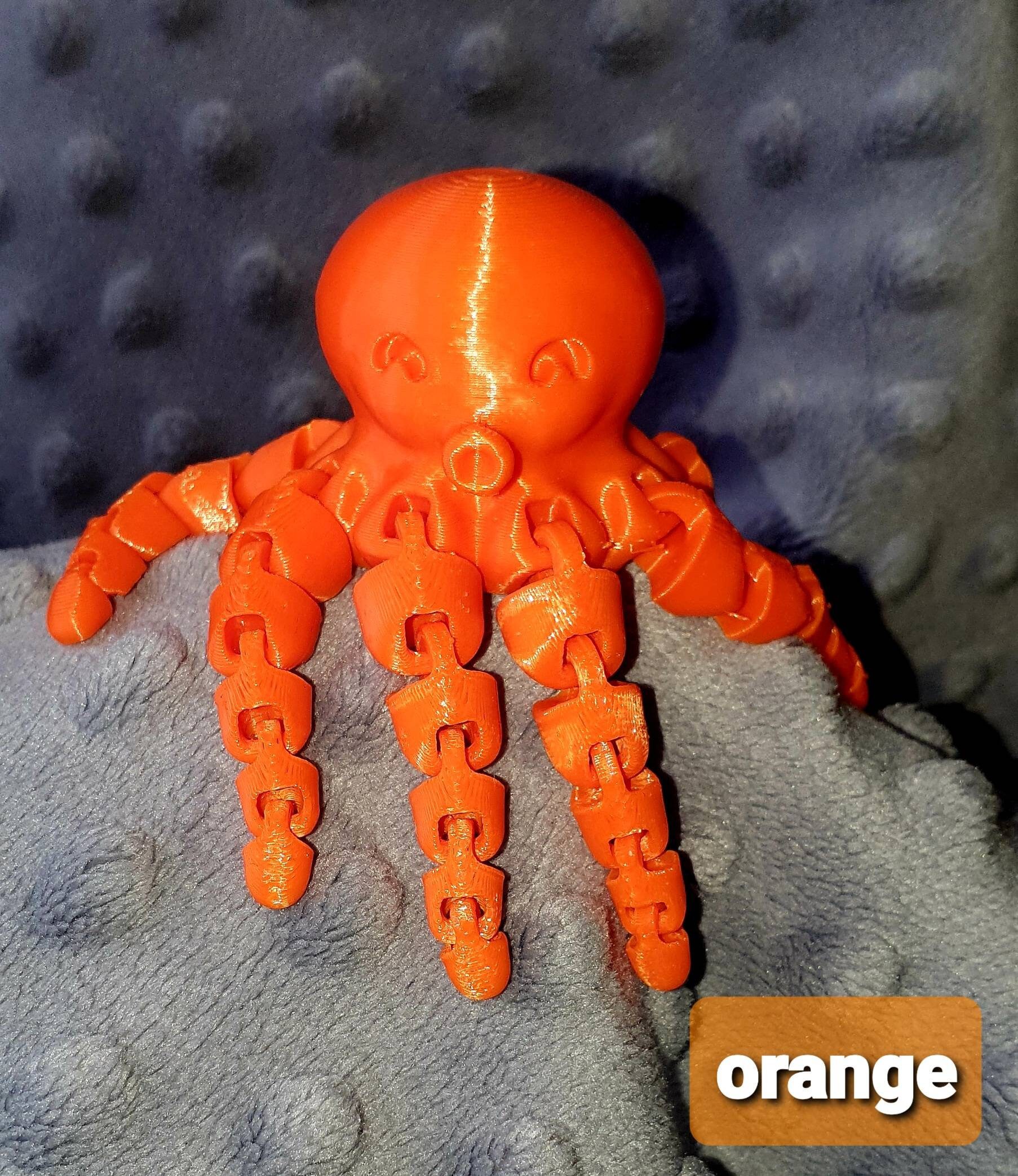 Adorable Octopus Toy Articulated Animal Flexible Fidget - Etsy UK