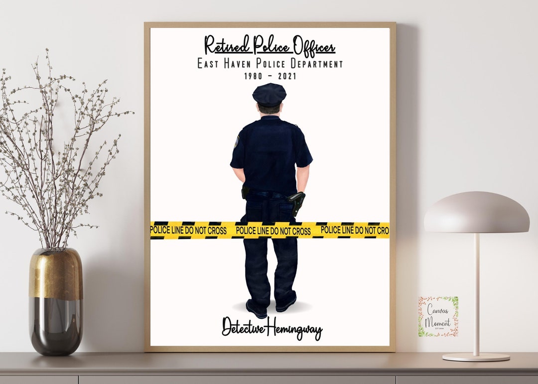 Cop Gift for Boyfriend, Police Officer Promotion, Police Lieutenant ...