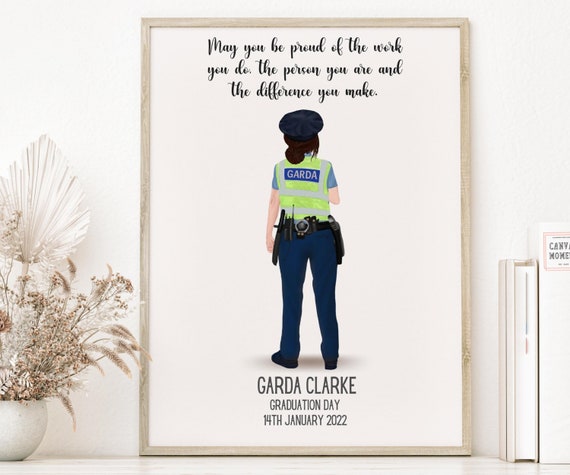 Irish Police Gifts Police Officer Gifts Personalised Police - Etsy