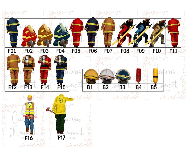 Firefighter Couple Personalized Print Firefighter Custom - Etsy