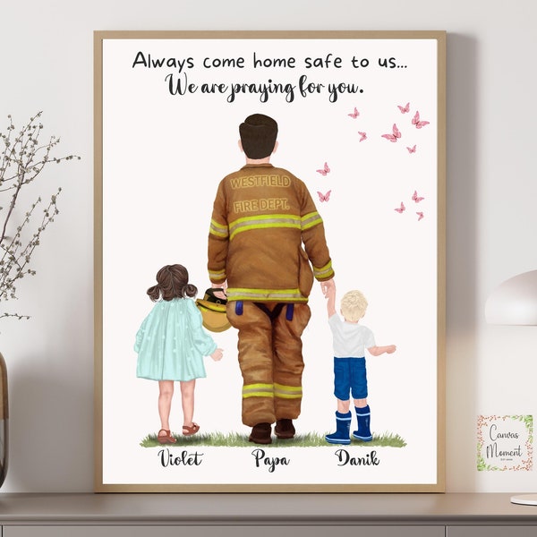 Firefighter Dad - Etsy