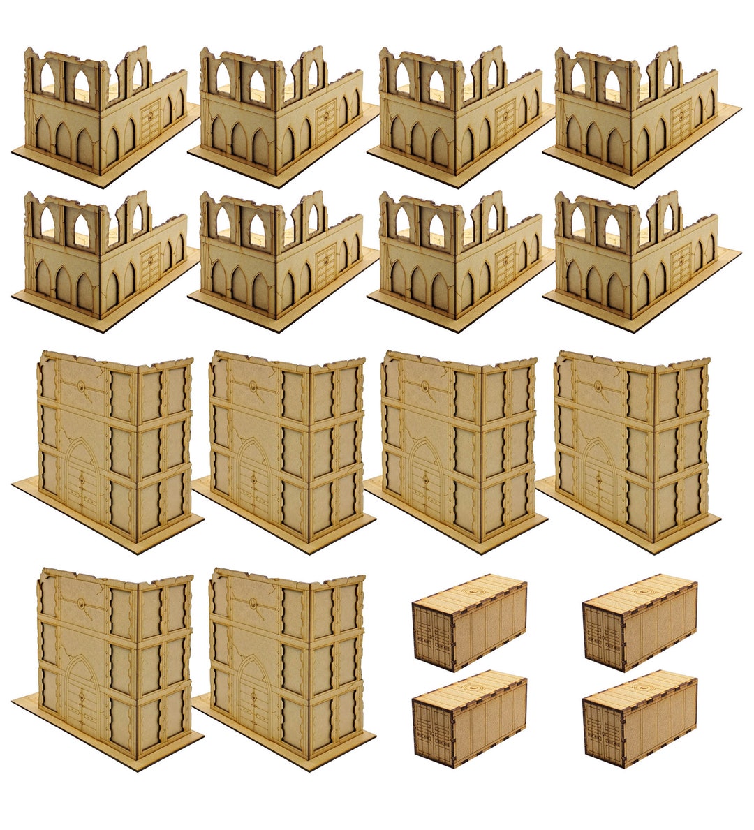 Tournament Terrain Pack - MDF Scenery 28-32mm - WTC Format - Etsy