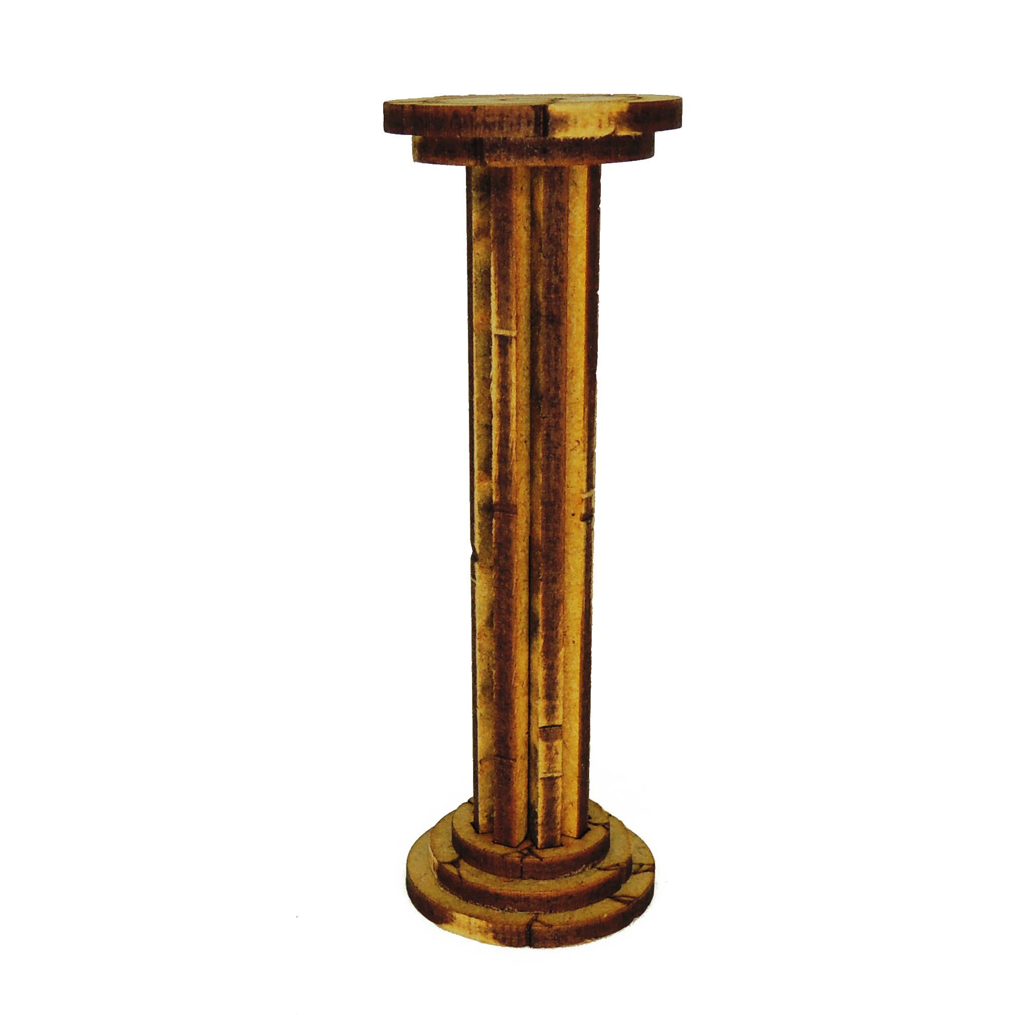 Pillars round Bases MDF Scenery 28-32mm - Etsy