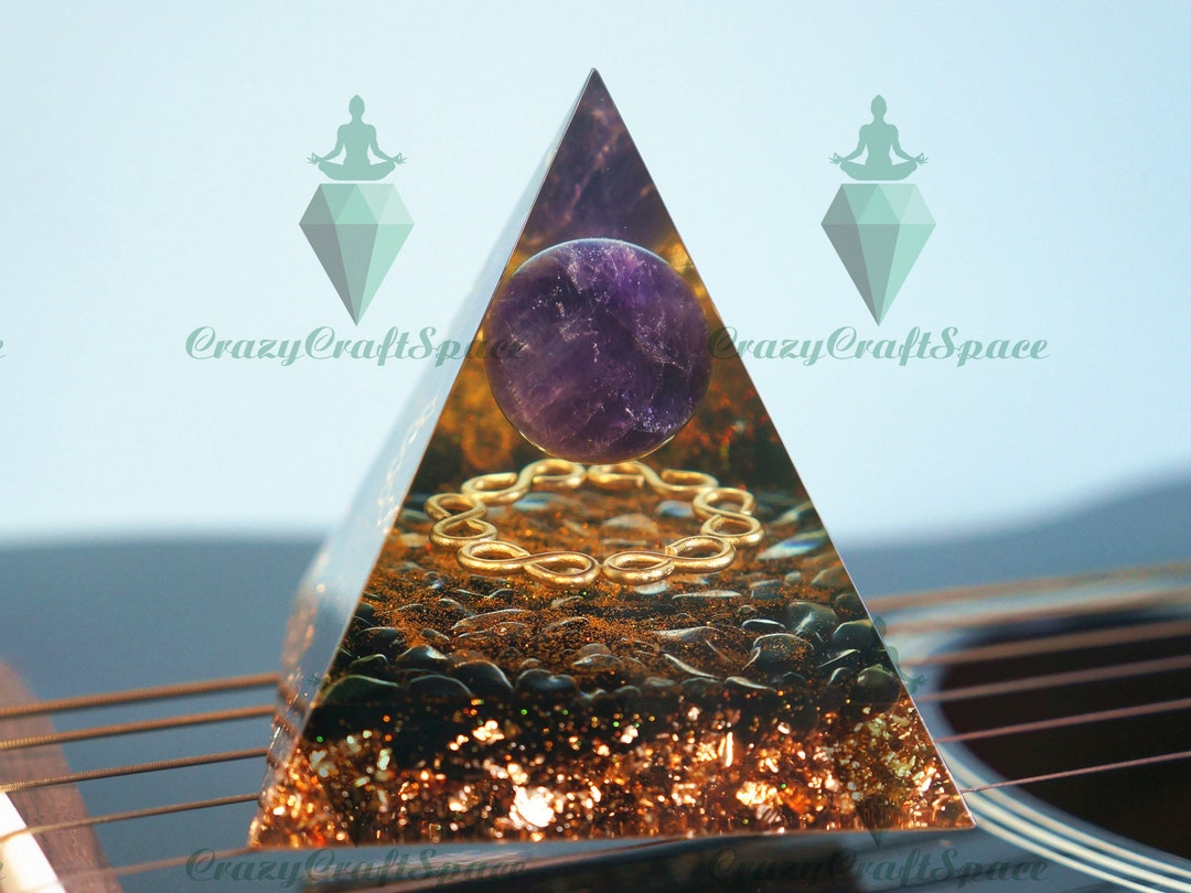 Orgone Pyramid Gift, Meditation Tool, Orgonite Pyramid, Orgone - Etsy