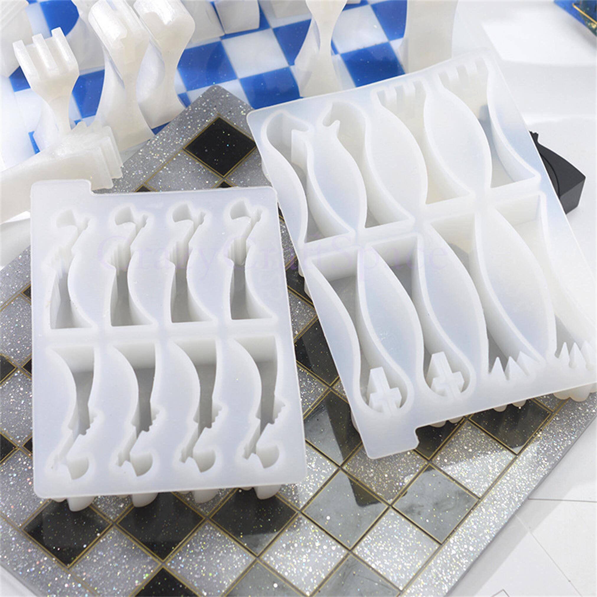 Silicone Chess Mold Chess Resin Mold Chess Silicone Molds Resin Molds ...