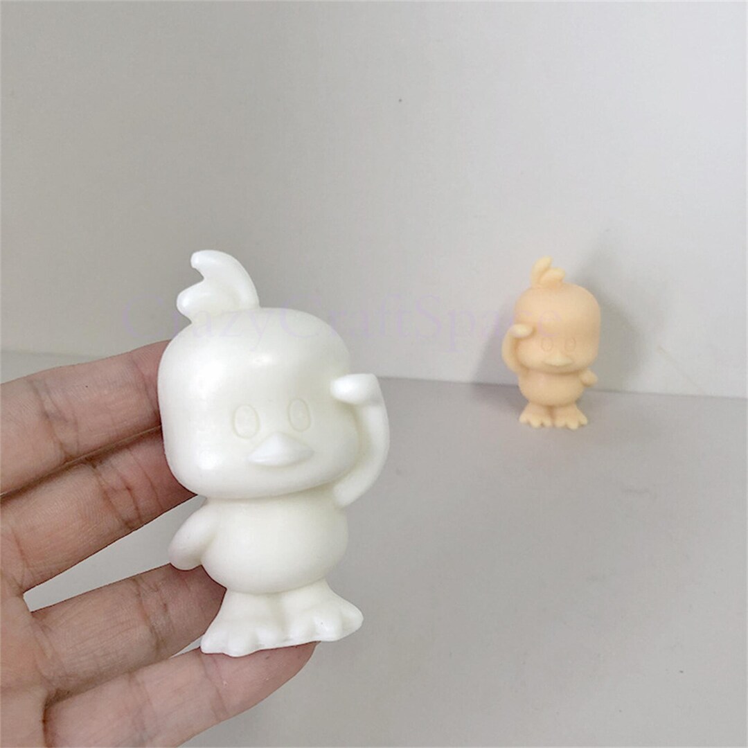 Cute Duck Candle Mold-animal Silicone Mold-beeswax Mold-scented Candle ...