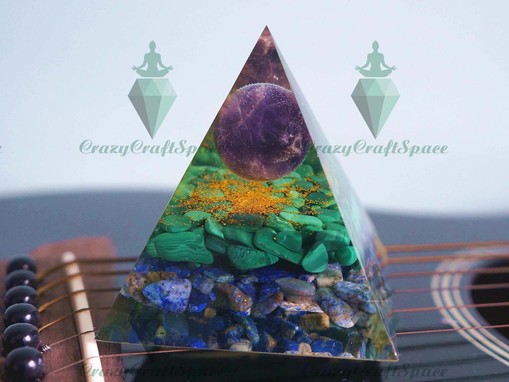 Orgone | Orgonite | Orgone Pyramid | Orgonite Pyramid - Etsy