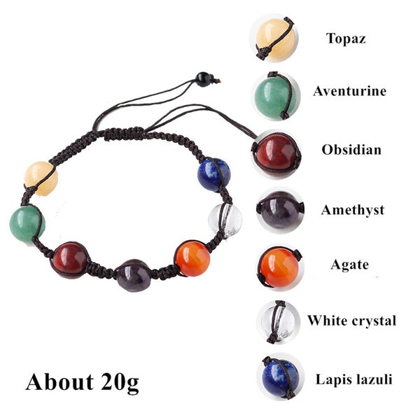 7 Chakra Bracelet - Etsy