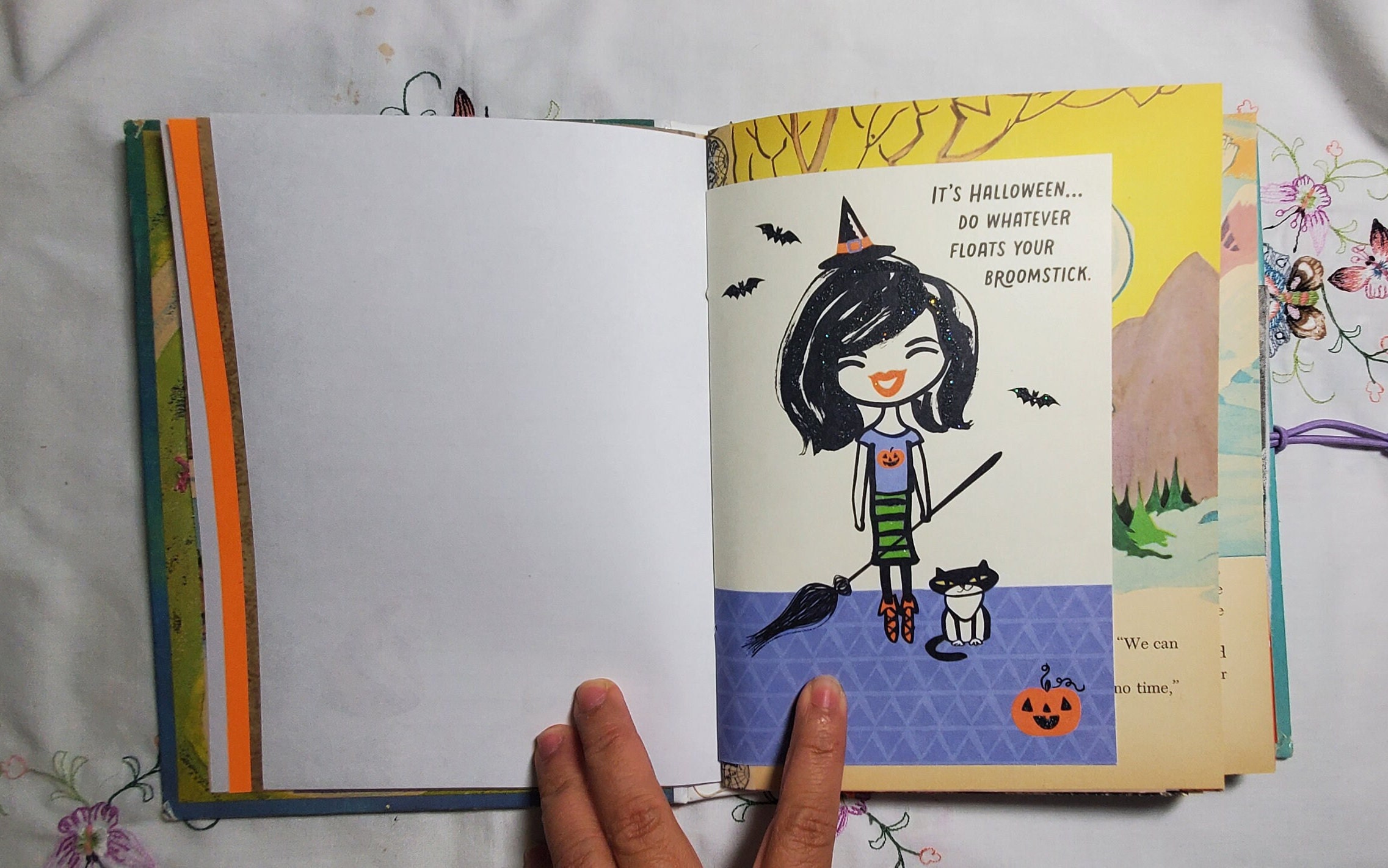 Vintage Wonder Books Halloween Junk Journal Casper and Wendy's ...