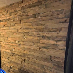 Rough Cut Hard Wood Lumber Planks for Rustic Accent Walls, Modern ...