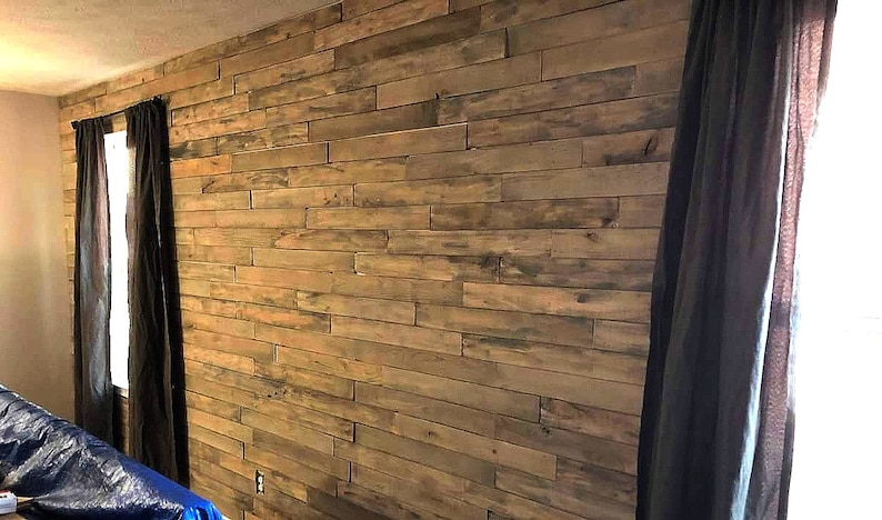 Rough Cut Hard Wood Lumber Planks for Rustic Accent Walls | Etsy