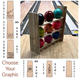 Custom Bowling Ball Rack Complete Bowling Ball Storage Solution Sturdy ...