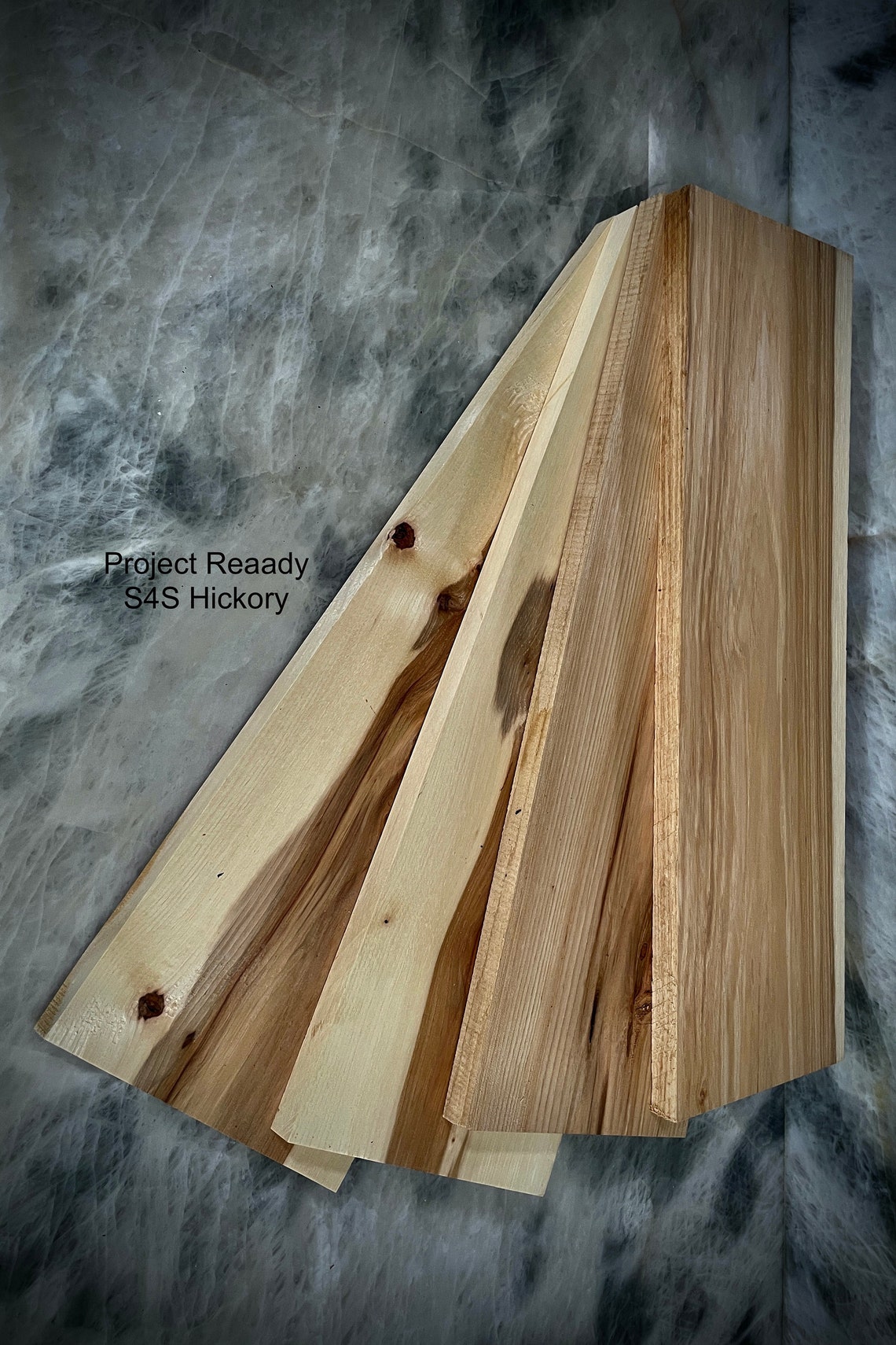 1 Thick Solid Hickory Project Ready S4S Hickory Planks - Etsy