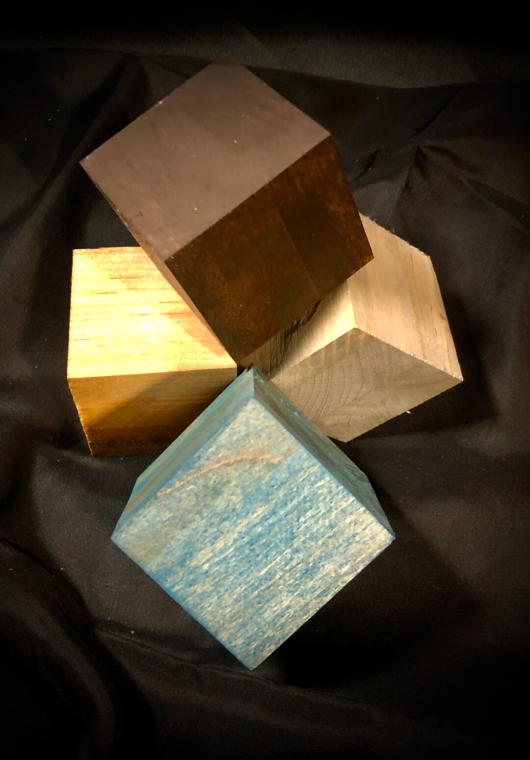 3.5 Wooden Crafting Blocks Ultra Premium Solid Wood Blocks 3.5x3.5x3.5 ...