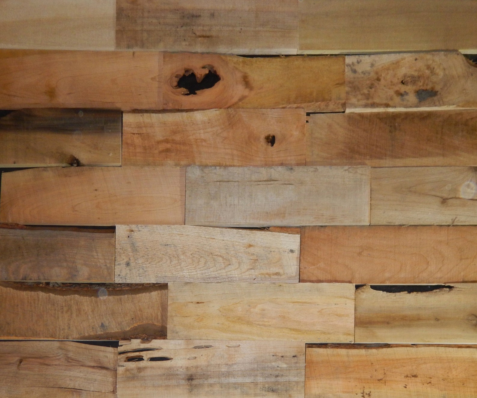 Rough Cut Hard Wood Lumber Planks for Rustic Accent Walls | Etsy