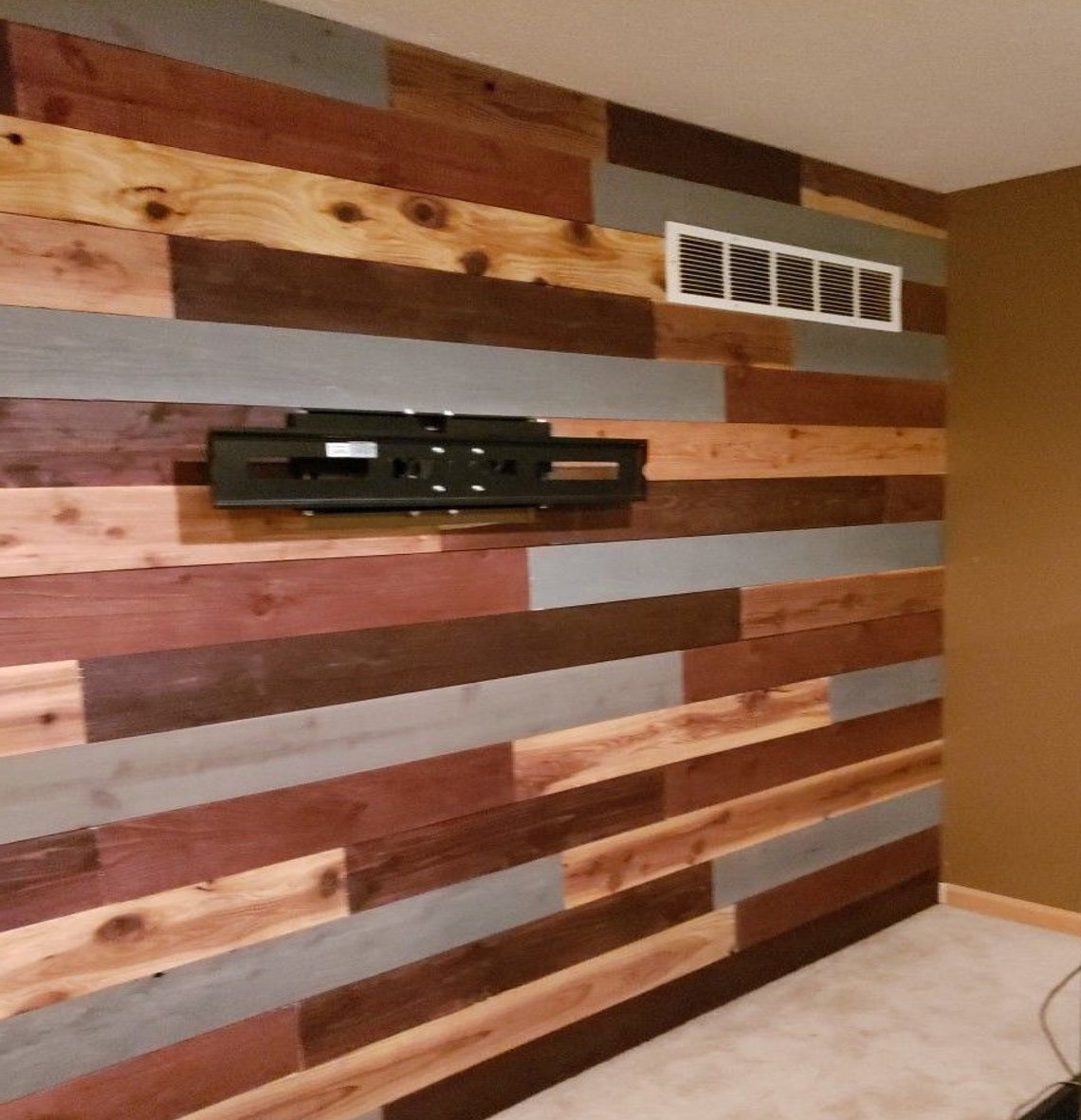 Rough Cut Hard Wood Lumber Planks for Rustic Accent Walls | Etsy