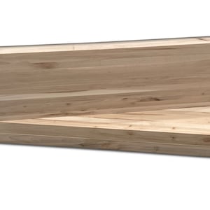 Custom Floating Stair Treads ~ Thick Treads From Ambrosia Maple, Red ...