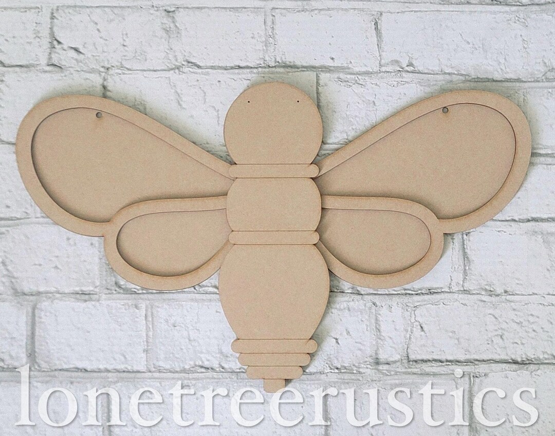 Spindle Bee Hanger - DIY Unfinished KIT – Perfect Spring Craft Project ...