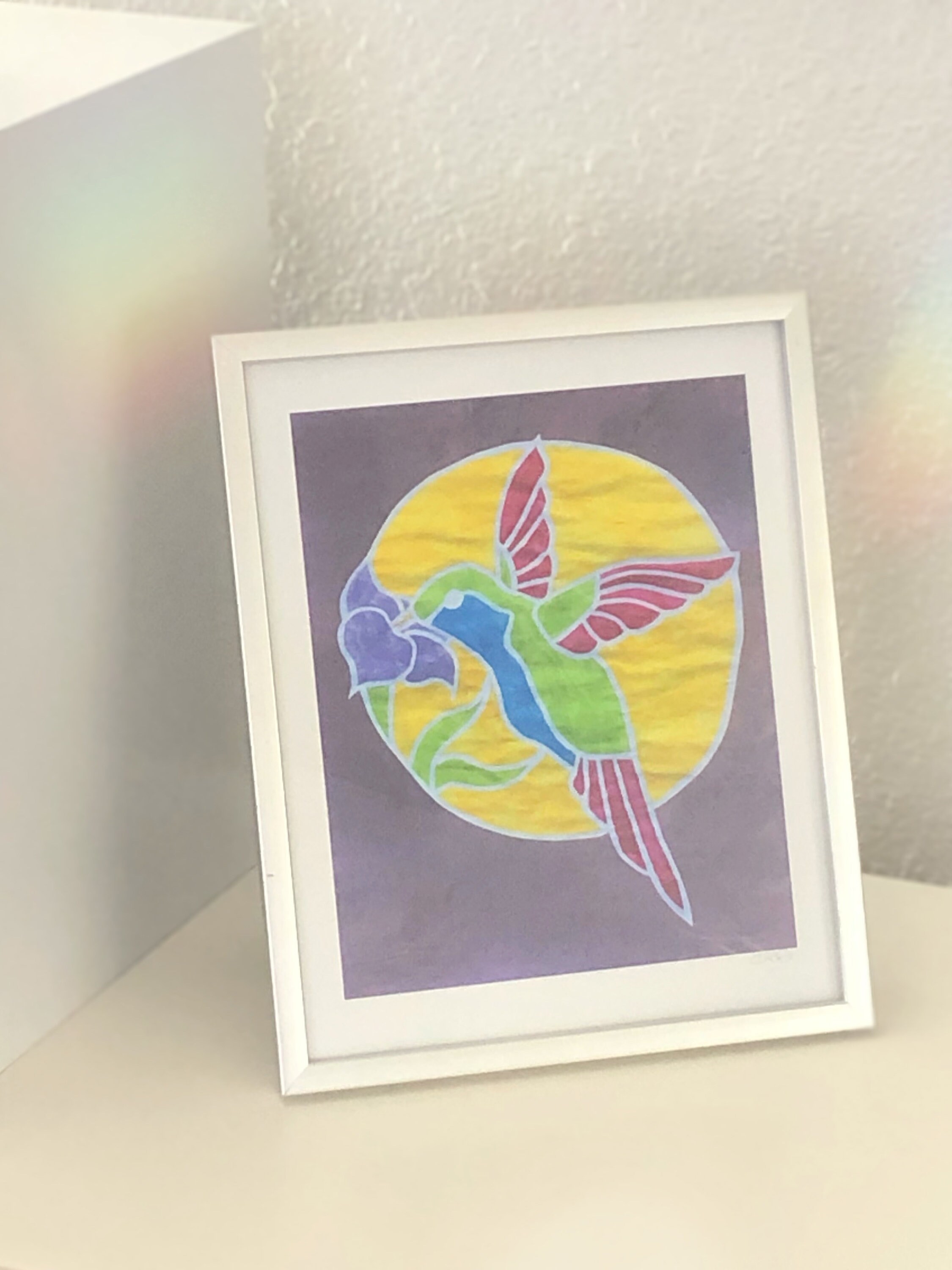 Print hummingbird Frame Optional - Etsy