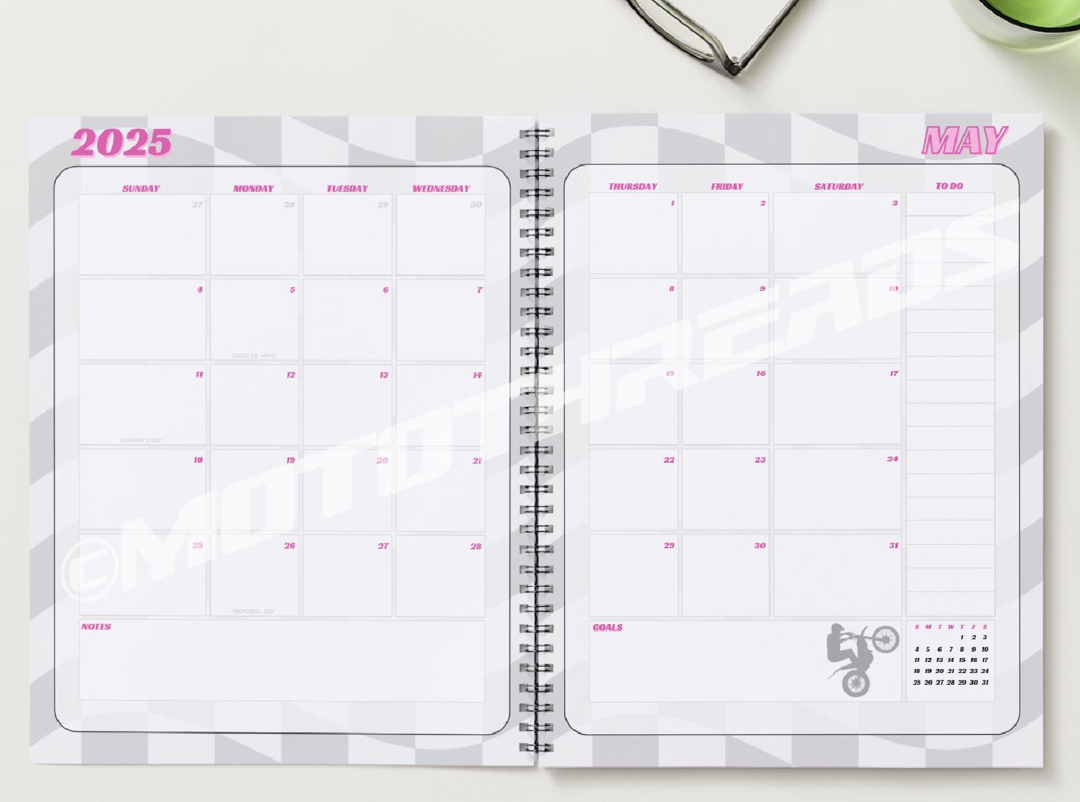 Motocross Racing Planner | Printable Motocross Planner for Moms | Race ...