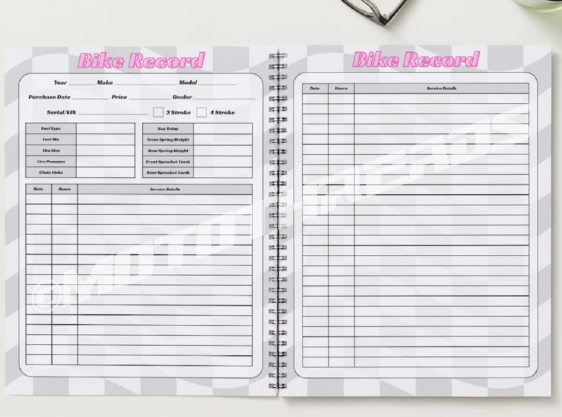 Motocross Racing Planner | Printable Motocross Planner for Moms | Race ...