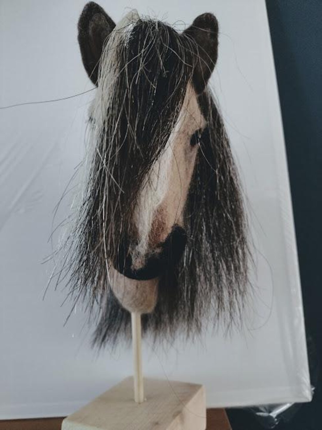 Carneddau Pony, Needle Felted Pony Head, Made in Snowdonia - Etsy
