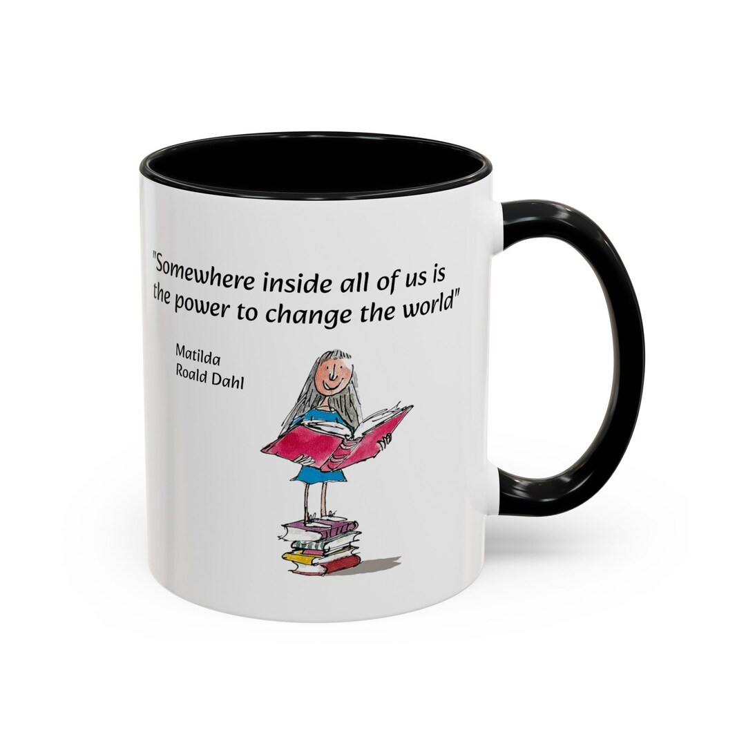 Sweet Matilda Coffee Mug,bookworm Girl Gift Matilda Roald Dahl,coffee ...