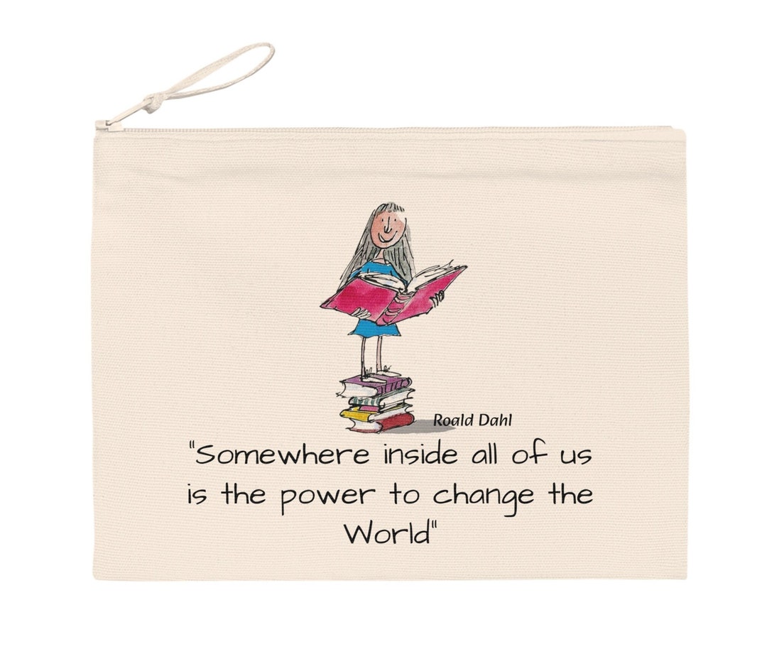 Sweet Matilda Pencil Case , Bookworm Girl Gift Matilda Roald Dahl ...