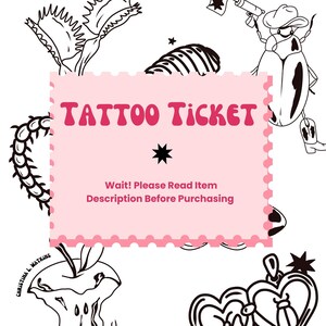 Tattoo Ticket Insect Invertebrate Cute Tattoo Flash Ticket Lady ...