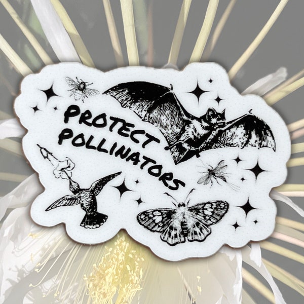 Pollinator Sticker - Etsy