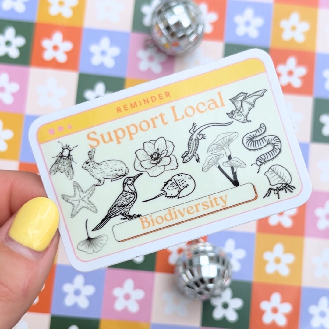 Support Local Biodiversity Environmental Preservation Original Art ...