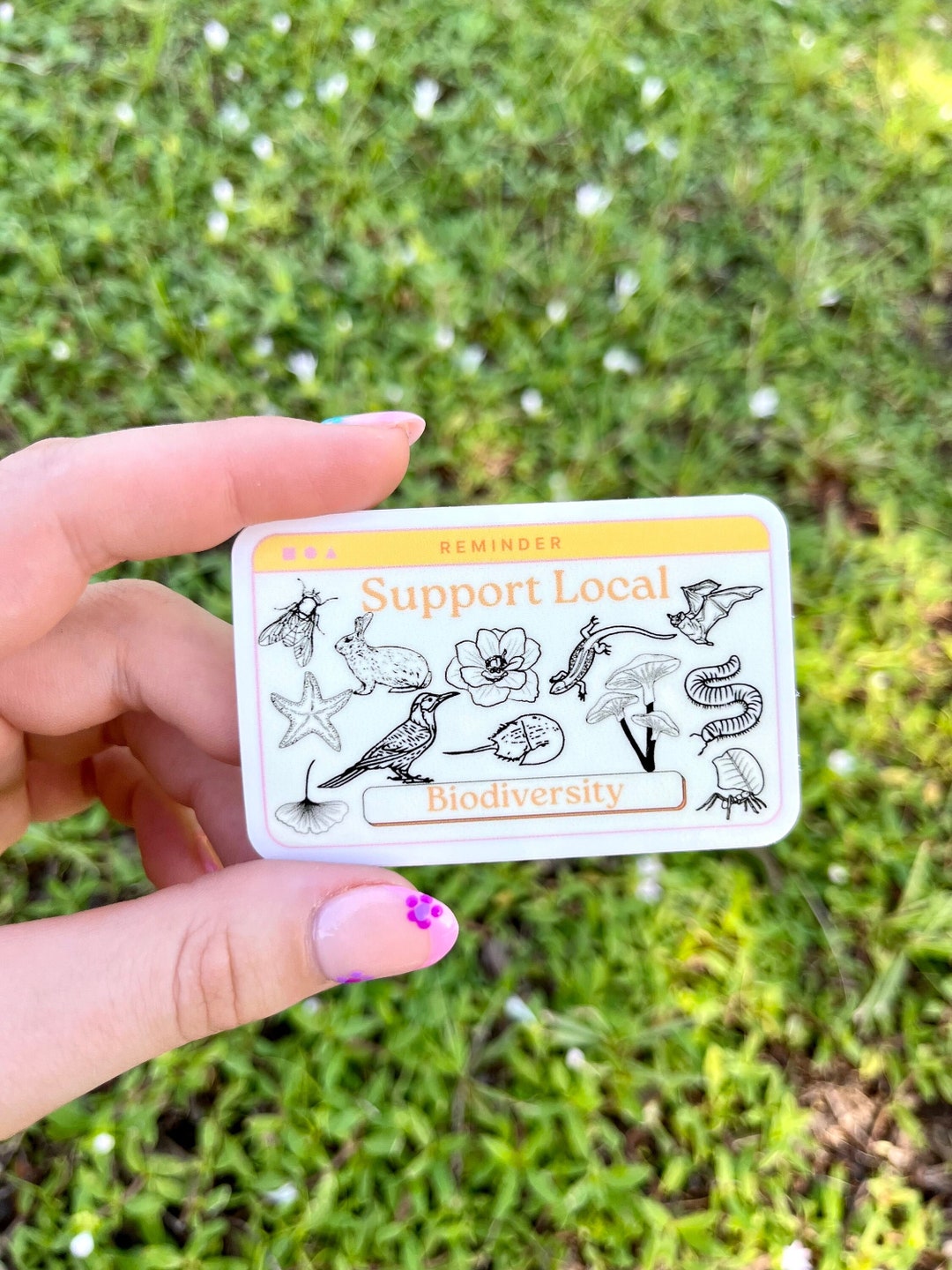 Support Local Biodiversity Environmental Preservation Original Art ...