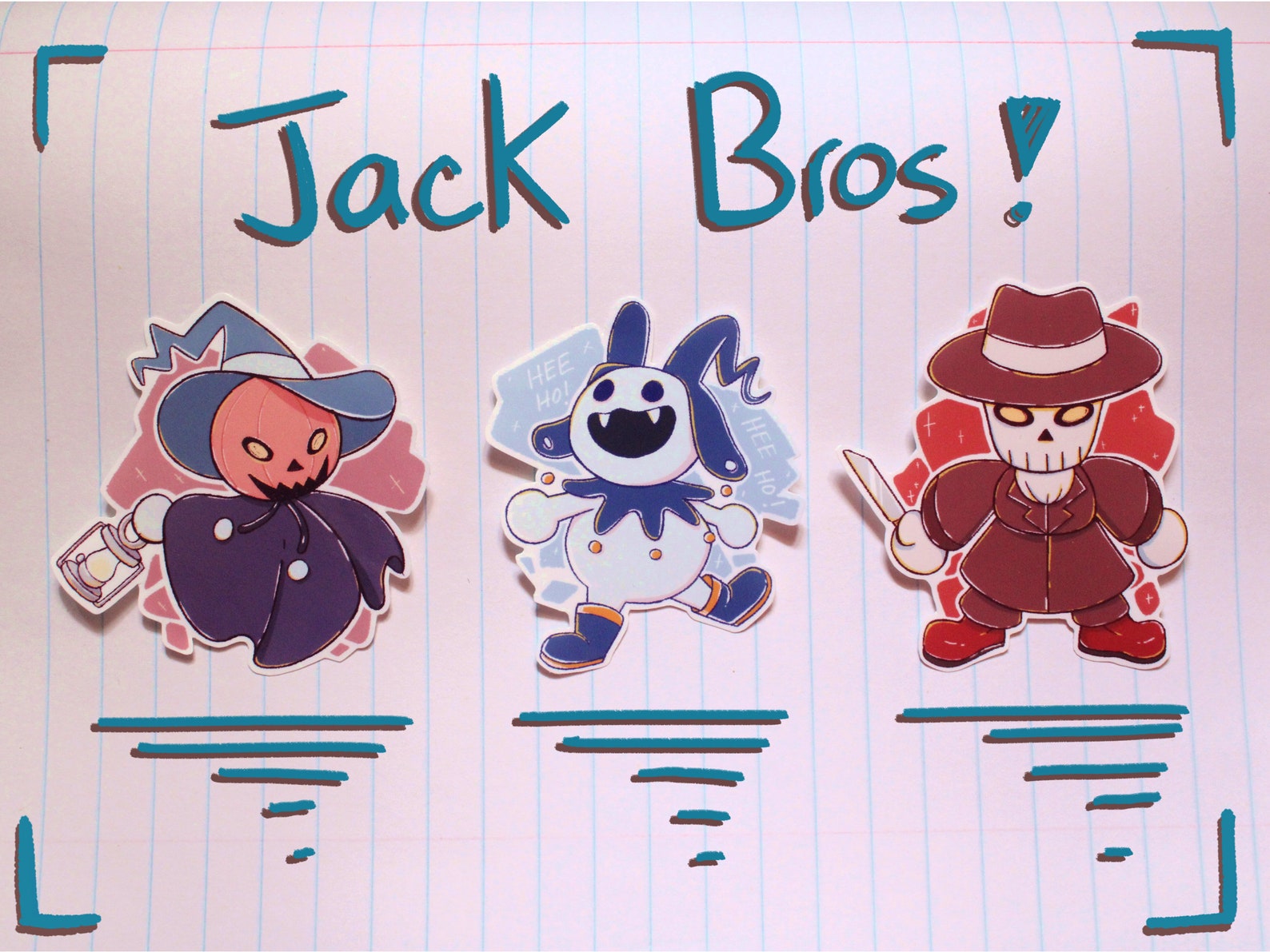 Shin Megami Tensei Jack Bros Stickers - Etsy