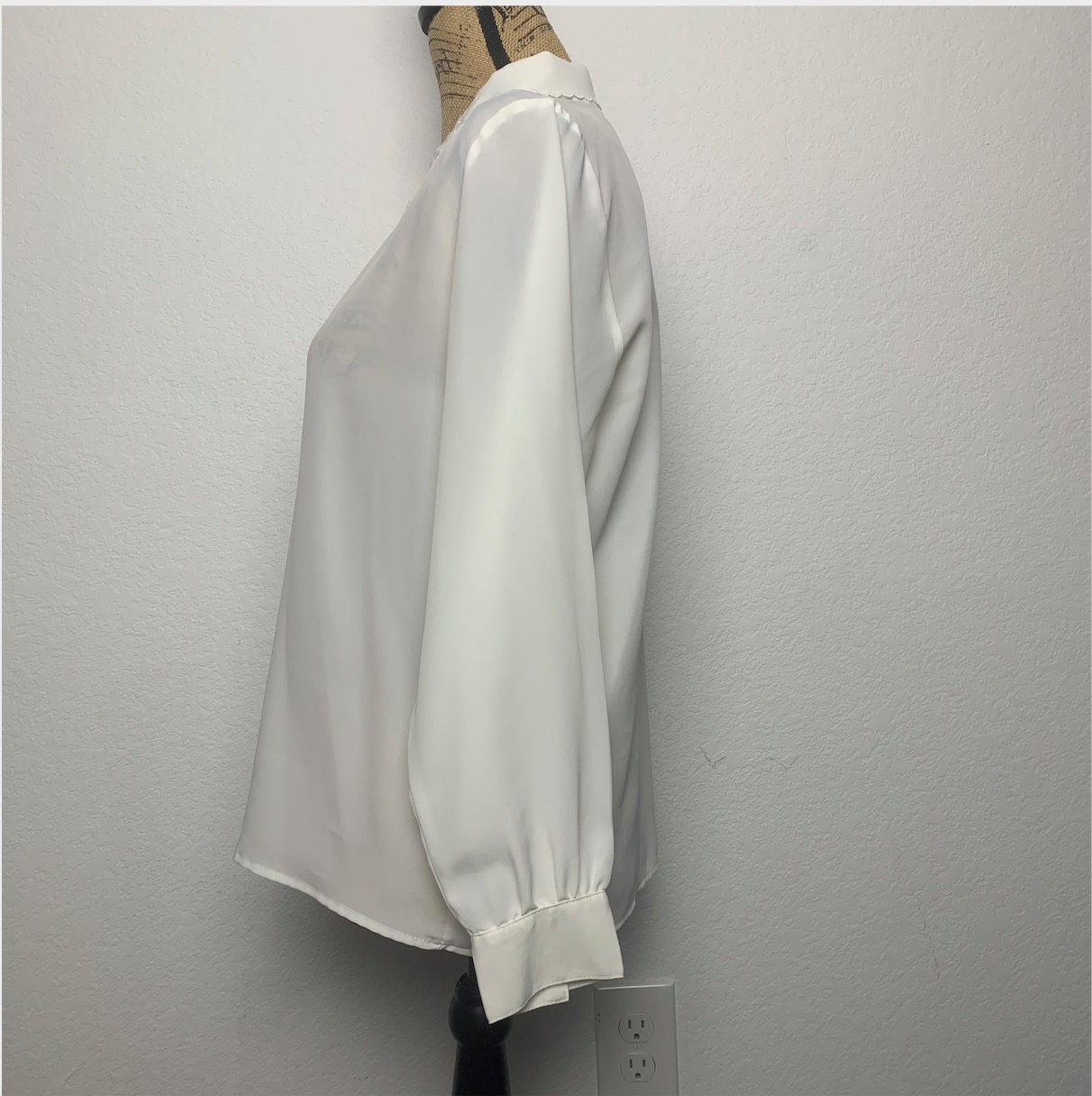 Vintage 80's 1980's Blouse Button up Down - Etsy