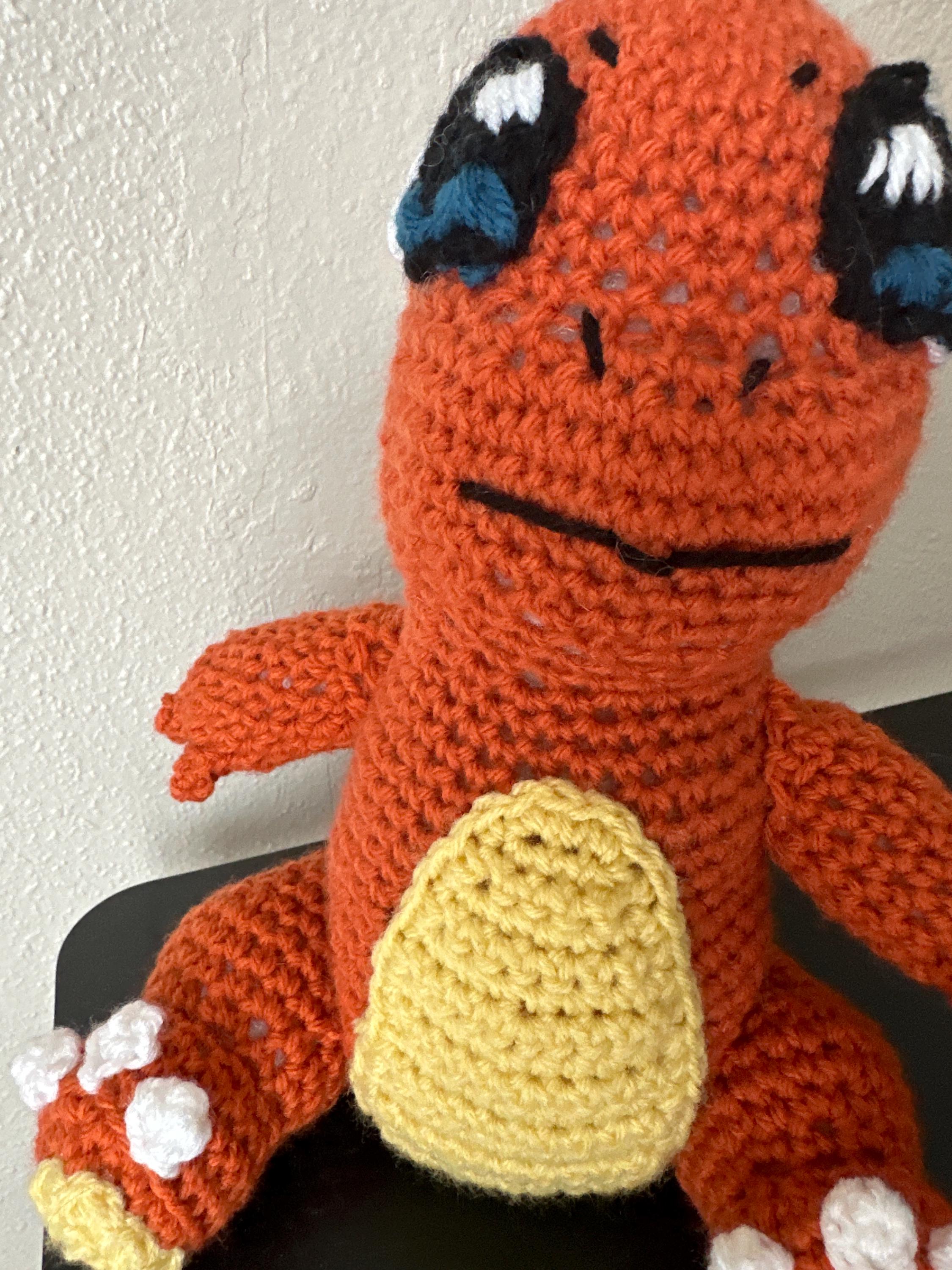 Crochet Charmander Plushie - Etsy